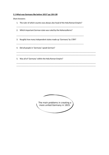 [GERMANY] IB History HL Paper 3 Italy (1815–1871) and Germany (1815 ...