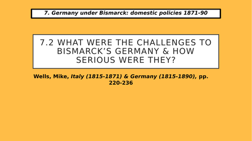 [GERMANY] IB History HL Paper 3 Italy (1815–1871) and Germany (1815 ...