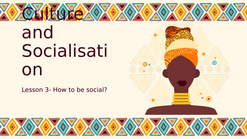 Culture and Socialisation Topic for Sociology Eduqas Alevel (5 ...