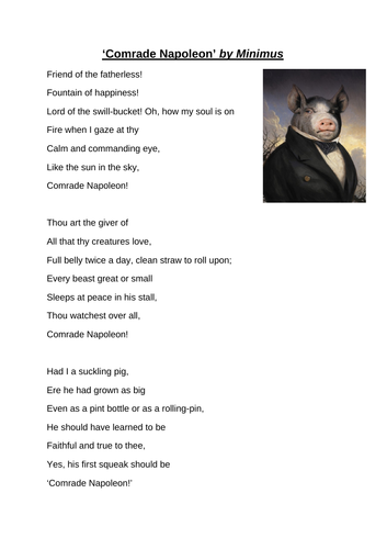 KS3 Animal Farm + The Dystopian Genre FULL SOW | Teaching Resources