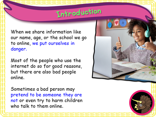 Online Internet Safety - EYFS PSHE | Teaching Resources