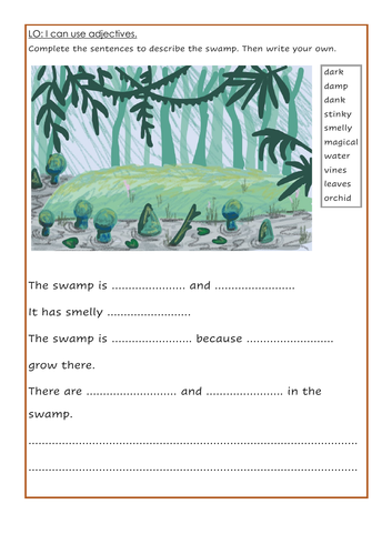 King of the Swamp, English unit of work | Teaching Resources
