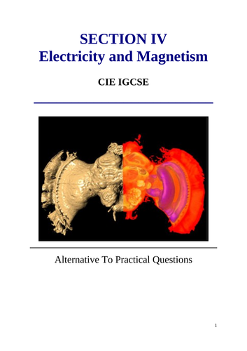 CIE Physics IGCSE past paper questions | Teaching Resources