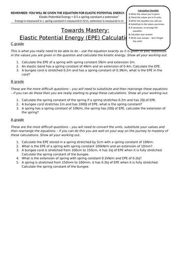 Energy GCSE physics full pack | Teaching Resources