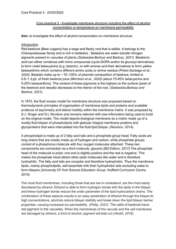 CORE PRACTICAL WRITE UPS edexcel biology | Teaching Resources