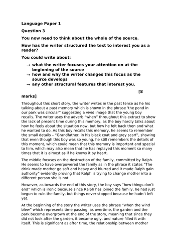 AQA GCSE English Literature | Teaching Resources