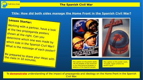 IB History - Propaganda and Ideology in the Spanish Civil War ...