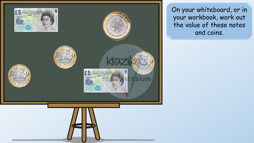 Money: AQA Entry Level 1 Maths -PowerPoint Lesson | Teaching Resources