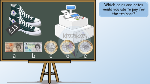 Money: AQA Entry Level 1 Maths -PowerPoint Lesson | Teaching Resources