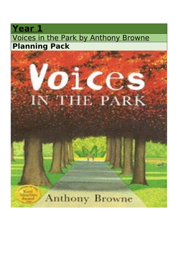 Voices in the Park unit of work- English Year 1 | Teaching Resources