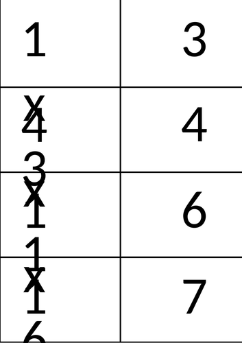 Multiplication Matching Cards Activity | Teaching Resources