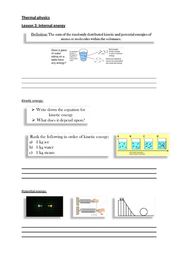 OCR A level Physics, thermal physics *COMPLETE* lesson series ...