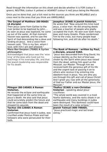 What was so radical about Jesus? Religious studies scheme of work ...