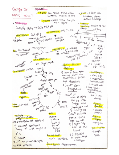 IAL Edexcel Biology Unit 5 | Teaching Resources