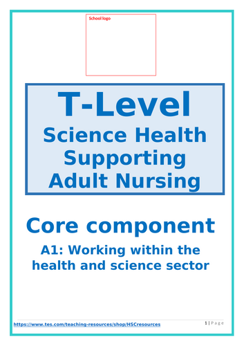 T-Level Health 2024-2025 A1.1-A1.6 and A6.9 Professional behaviours ...