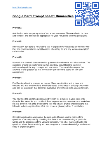 Generative AI CPD Session: Geography | Teaching Resources Generative AI CPD Session: Geography | Teaching Resources