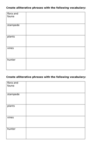 Jumanji Survival Guide Writing Sequence | Teaching Resources