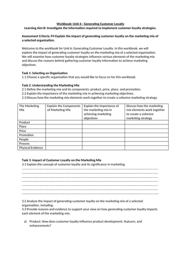 BTEC Level 3 Marketing Complete Resource Pack | Teaching Resources