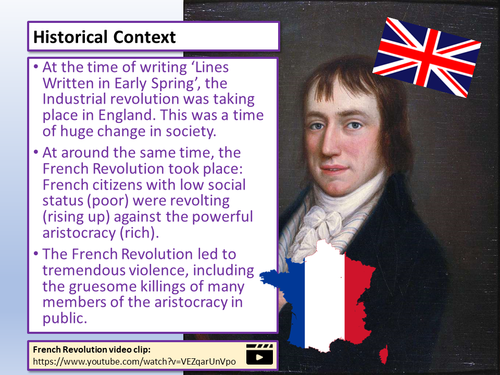 Lines Written in Early Spring | Teaching Resources