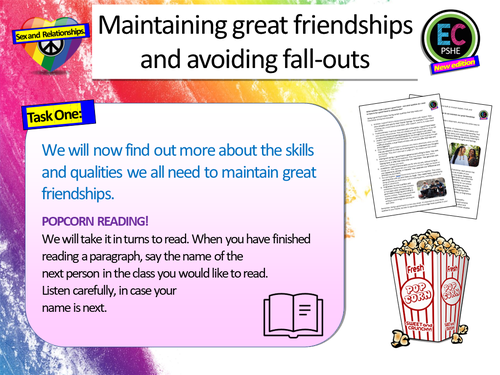 Friendship , Friends , Friendship Fall-outs PSHE | Teaching Resources