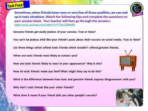 Friendship , Friends , Friendship Fall-outs PSHE | Teaching Resources