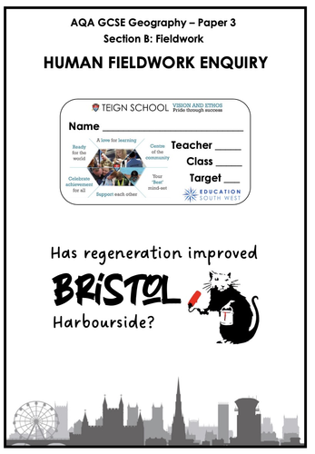 Human fieldwork, Bristol regeneration, Geography, AQA, 9-1 Complete ...
