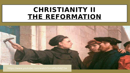 Religious Studies - The Reformation - Christianity II | Teaching Resources