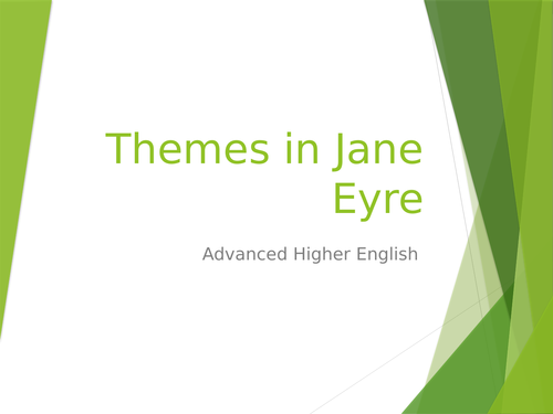 A Level / Advanced Higher - Jane Eyre scheme of work | Teaching Resources