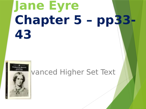 A Level / Advanced Higher - Jane Eyre scheme of work | Teaching Resources