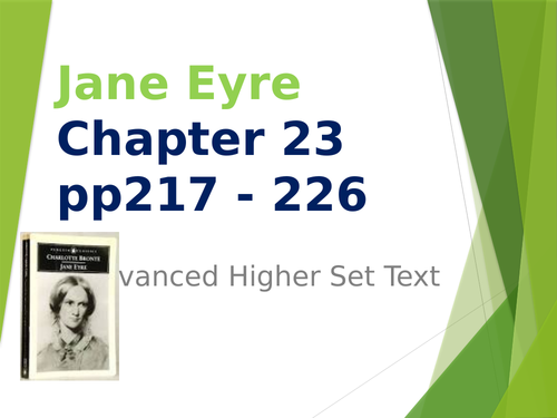 A Level / Advanced Higher - Jane Eyre scheme of work | Teaching Resources
