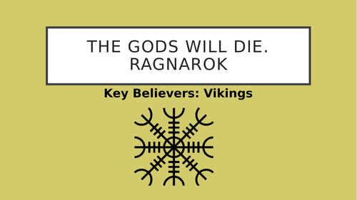 Vikings- Ragnarok - Religious Studies/ History | Teaching Resources