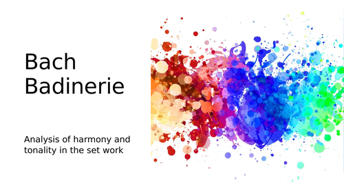 Bach Badinerie Analysis Powerpoints (Eduqas GCSE Music) | Teaching Resources