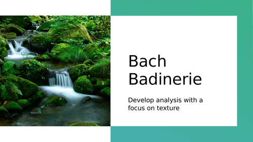 Bach Badinerie Analysis Powerpoints (Eduqas GCSE Music) | Teaching Resources