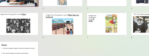 Analysing Images in a Graphic Novel (New Kid) | Teaching Resources