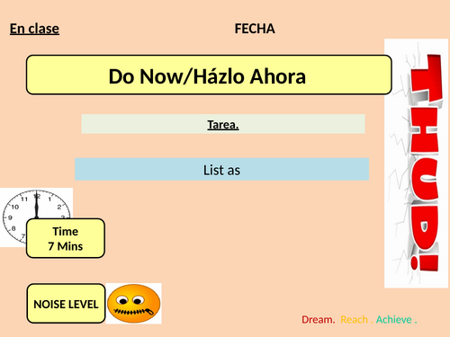 Spanish KS3 school subjects & teachers powerpoint & booklet | Teaching ...