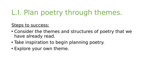 Year 5 Poetry and Parenthesis Unit of Work | Teaching Resources