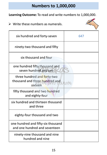 Functional Skills Maths Level 1 - Numbers and the Number System Workbook | Teaching Resources