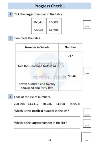Functional Skills Maths Level 1 - Numbers and the Number System Workbook | Teaching Resources