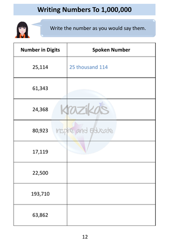 Functional Skills Maths Level 1 - Numbers and the Number System Workbook | Teaching Resources