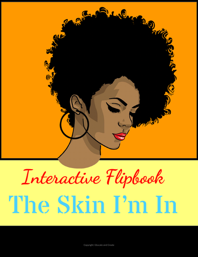 The Skin I'm In Interactive Flip book Study Guide | Teaching Resources