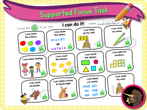 Setting Simple Goals - EYFS PSHE | Teaching Resources