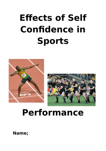 Unit 3 Applied Sport and Exercise Psychology | Teaching Resources