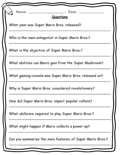 10 Reading Comprehensions about video games - ESL Teenagers | Teaching ...