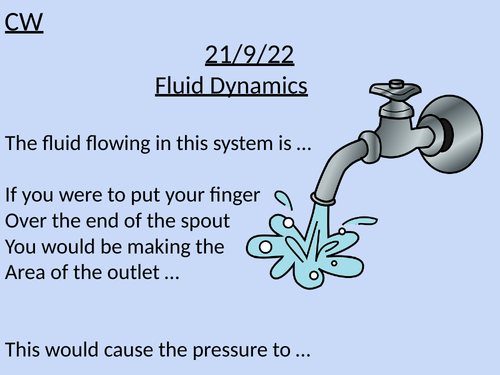 Fluid Dynamics | Teaching Resources