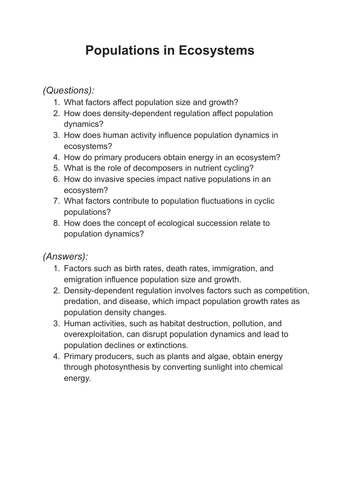 CONCISE A* A Level Biology Topic 7 Genetics, Population, Evolution ...
