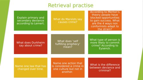 WJEC Criminology Unit 2 Power Points | Teaching Resources WJEC Criminology Unit 2 Power Points | Teaching Resources
