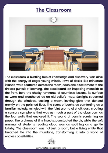 Ten Descriptive Paragraph Examples | Teaching Resources