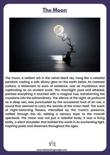 Ten Descriptive Paragraph Examples | Teaching Resources