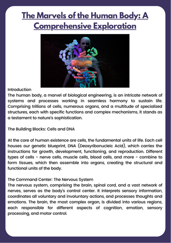 Five Non-Chronological Report Examples | Teaching Resources