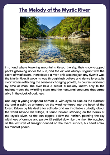 Five Narrative Story Examples | Teaching Resources